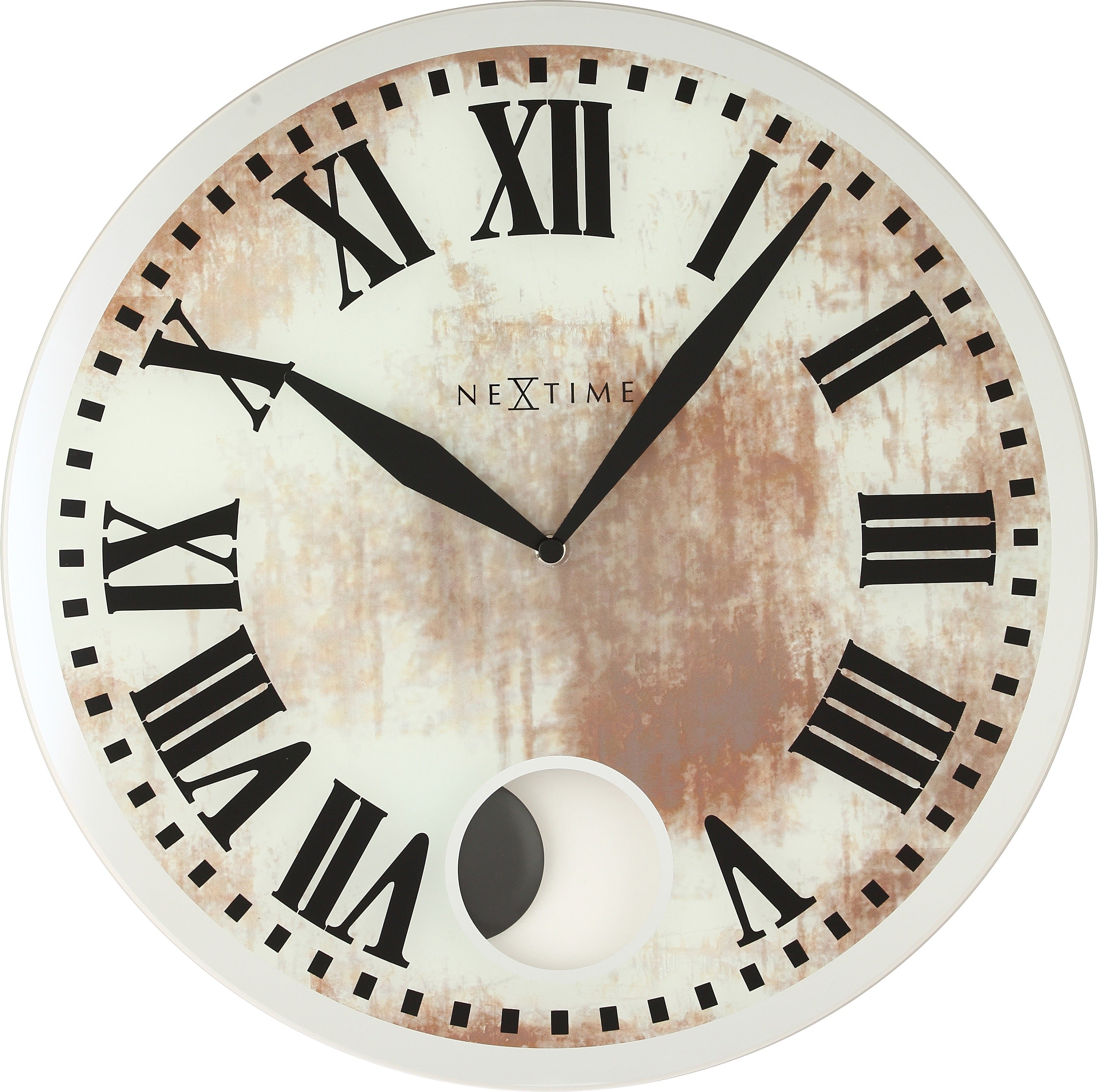 NeXtime - Wall clock -17" - Glass - 'Romana'